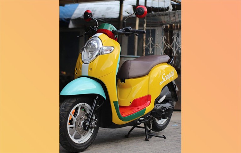 9 Scoopy Modif Vespa Matic Paling Keren | Otomotifo