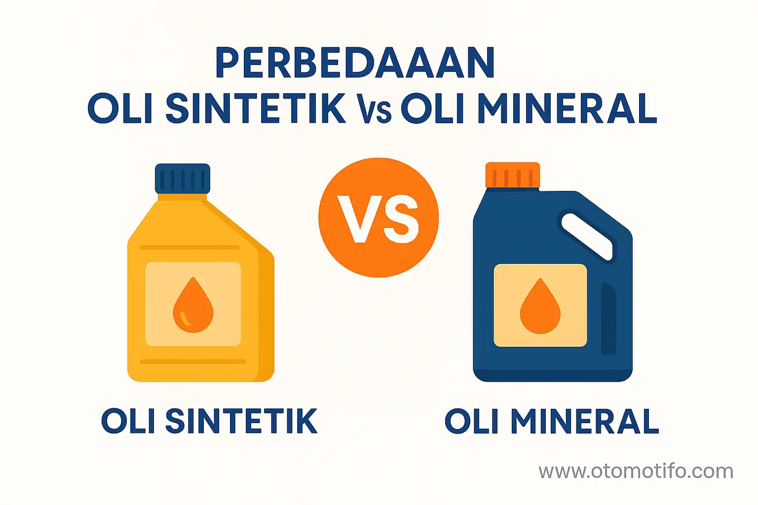 Perbedaan Oli Sintetik vs Oli Mineral: Panduan Lengkap Terbaru | Otomotifo